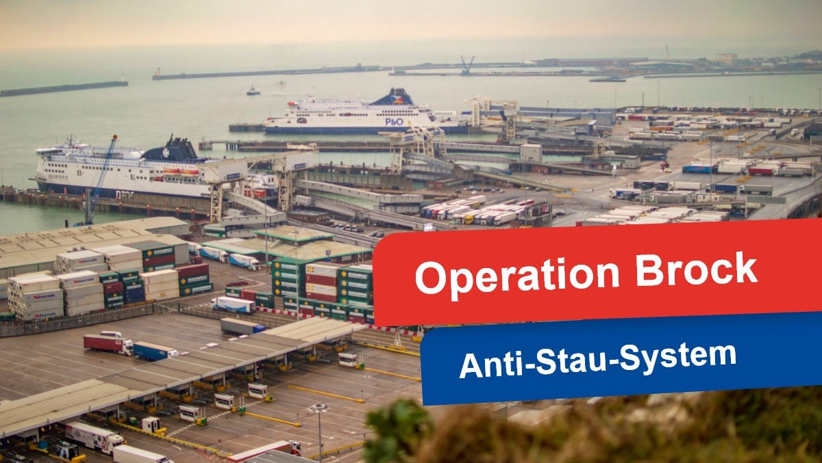 Operation Brock - Anti-Stau-System für den Hafen Dover und Eurotunnel ...