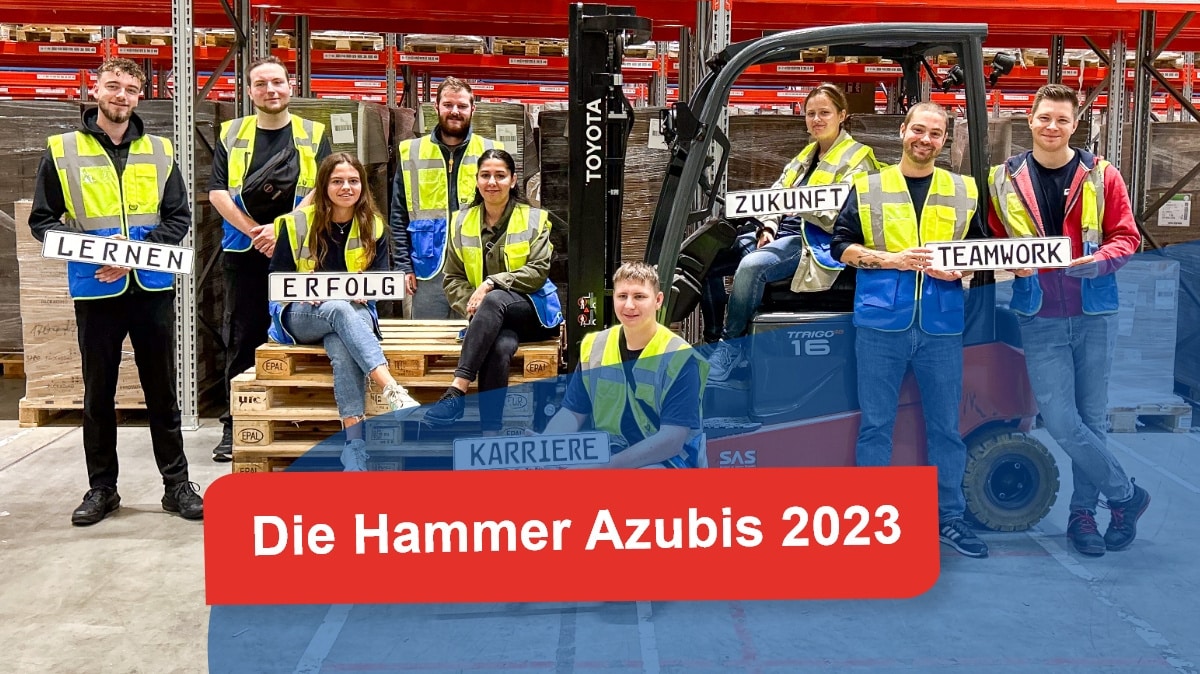 Die Hammer Azubis 2023 - Hammer GmbH & Co. KG